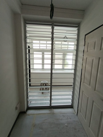 Naco Window: Max Airflow Louvres | SG-Aluminium