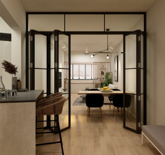 Ultra Slim Folding Door – SG-Aluminium