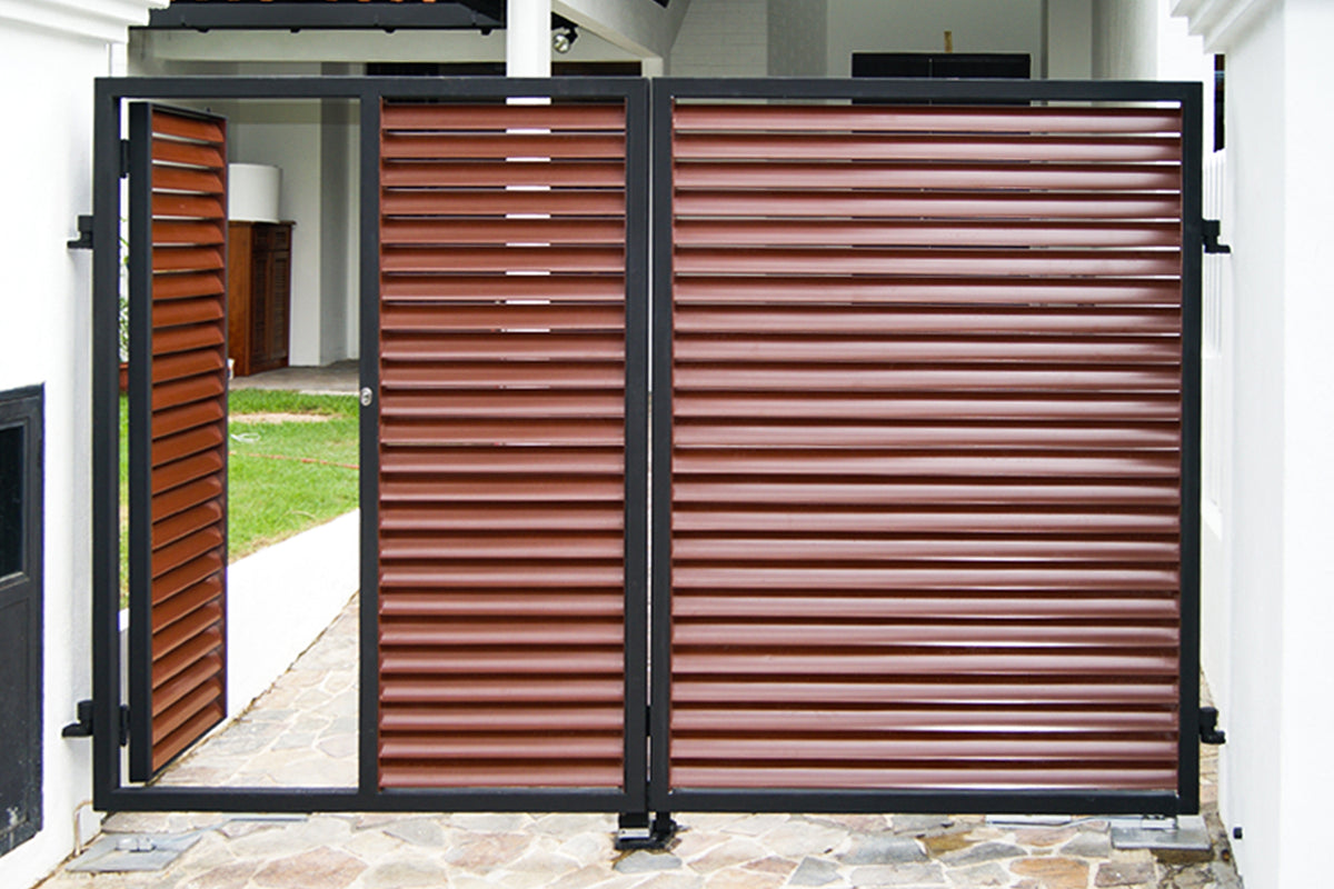 Aluminium Swing Gate for Singapore Homes | SG-Aluminium