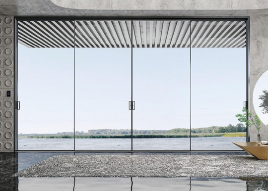 Synchronized Sliding Door – SG-Aluminium