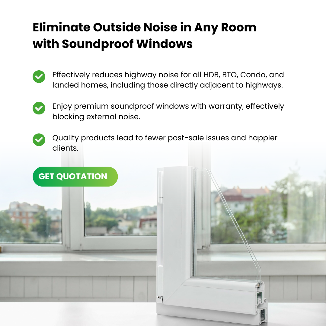 Sound Proof Windows – SG-Aluminium
